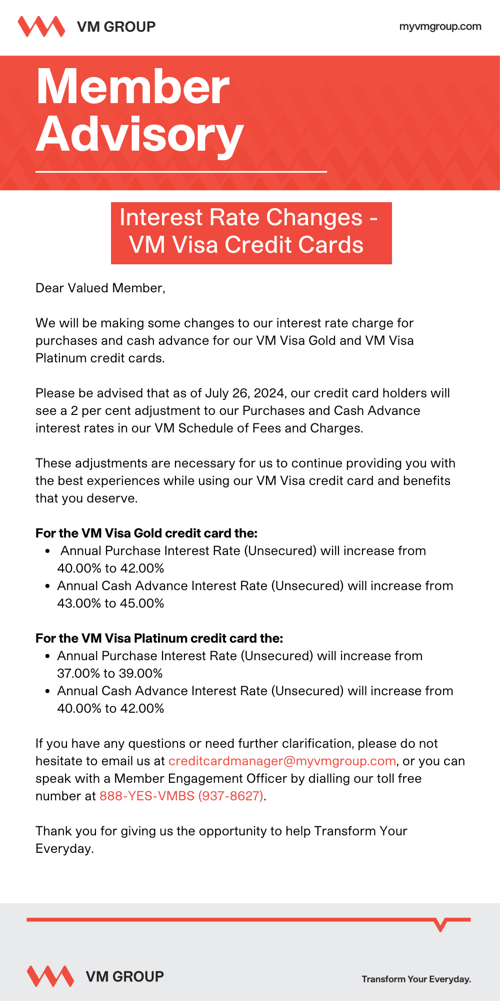 Credit Card Solutions - VM Building Society